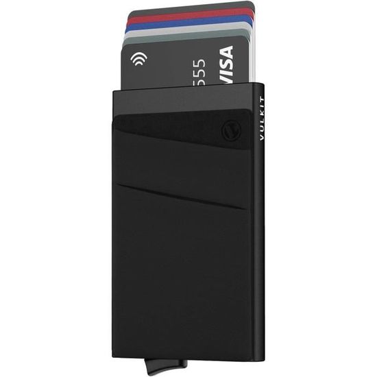 Porte Carte de Crédit - GUARDAR - A1032 - Aluminium - RFID - Compact et ...