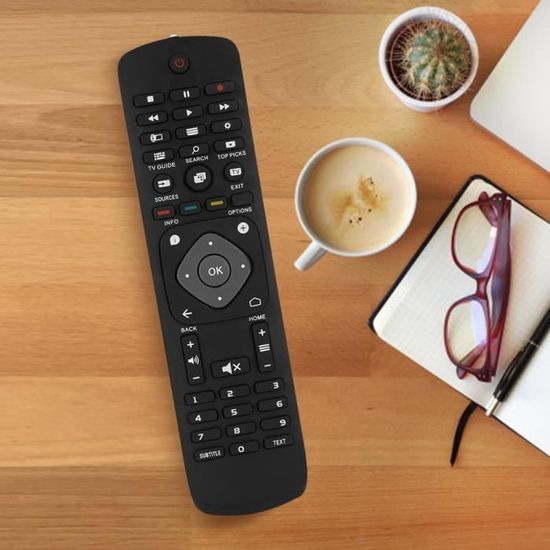 Télécommande, Télécommande de remplacement pour téléviseur Smart TV ...