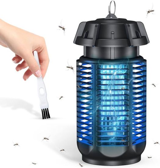 Lampe Anti Moustique 4000V 20W UV Tueur d'Insectes lectrique Anti ...