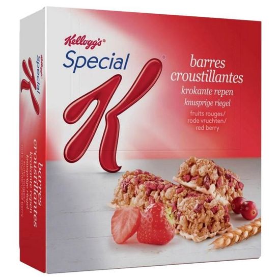 Kellogg's - Kellogg's Spécial K Barre Fruits Rouges (lot de 30 ...