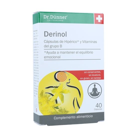 Derinol (Deprinol) (Hyperico) 40Cap. Dr.dunner - Cdiscount Santé ...
