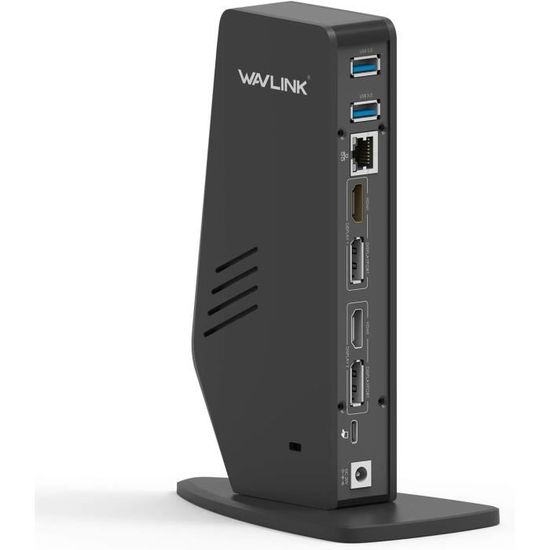 Station D'Accueil Universelle Usb 3.0-Usb C Prend En Charge Les Sorties ...