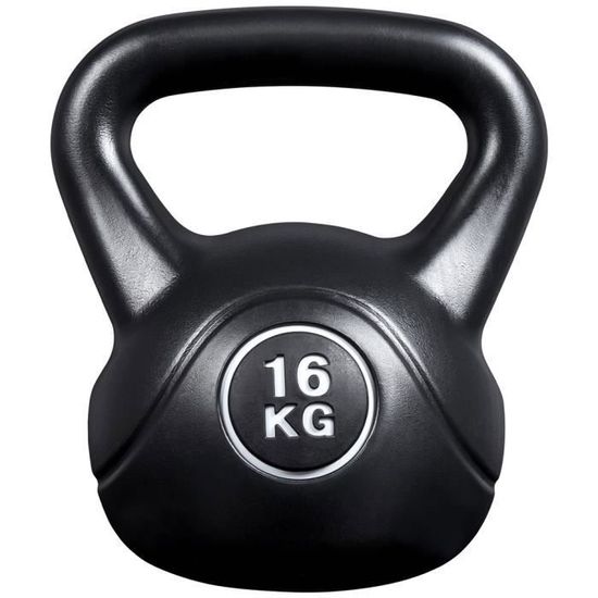 Yaheetech Kettlebell Variété de Poids 6-8-10-12-16-20 kg Fitness de Musculation à Domicile ou ...