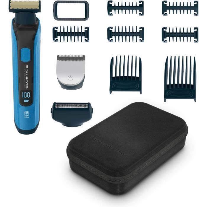 Tondeuse barbe hybride 3en1, Etanche, Autonomie 120 min, Taille ...