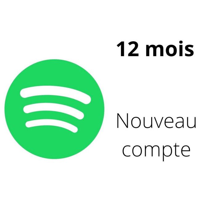 Spotify Premium 1 An – Officiel – Pas Familial – 100% Fonctionnel à ...