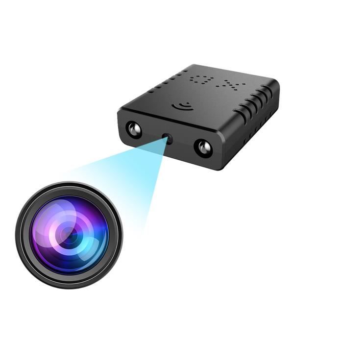 Plus carte TF 128G-Caméra de surveillance vidéo portable avec détection ...
