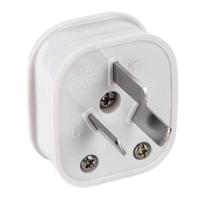 10A AU plug Ua Plug-Prise de câblage AU mâle, Australie, 3 pôles, 10A ...