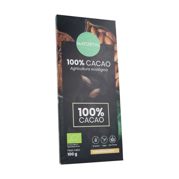 NATURITAS ESSENTIALS - Chocolat noir 100% bio 100 g - Cdiscount Au ...