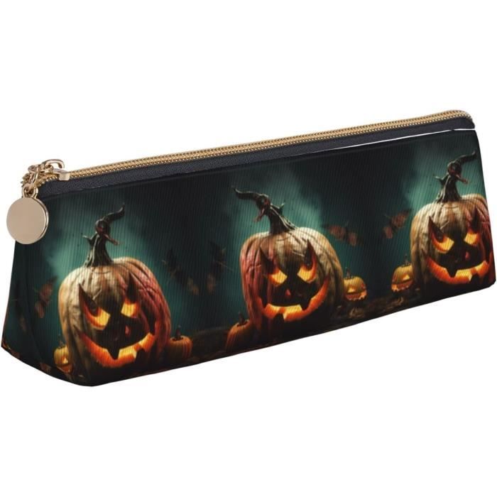 Hippo Trousse À Crayons En Cuir Avec Fermeture Éclair Motif Imprimé ...