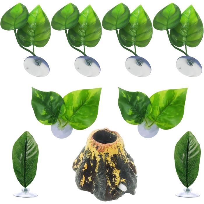 9 Pcs Hamac Feuille De Lit Betta Pour Poisson Betta Betta Fish Leaf Bed ...