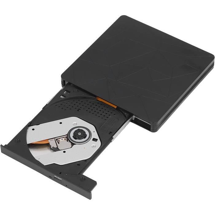 Lecteur DVD Externe graveur de CD USB3.0 USB2.0 Type C Spider Texture ...