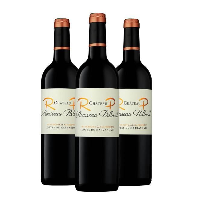 AOP côtes du marmandais Château Rousseau Pallard 2019 Rouge 3X75CL - La ...