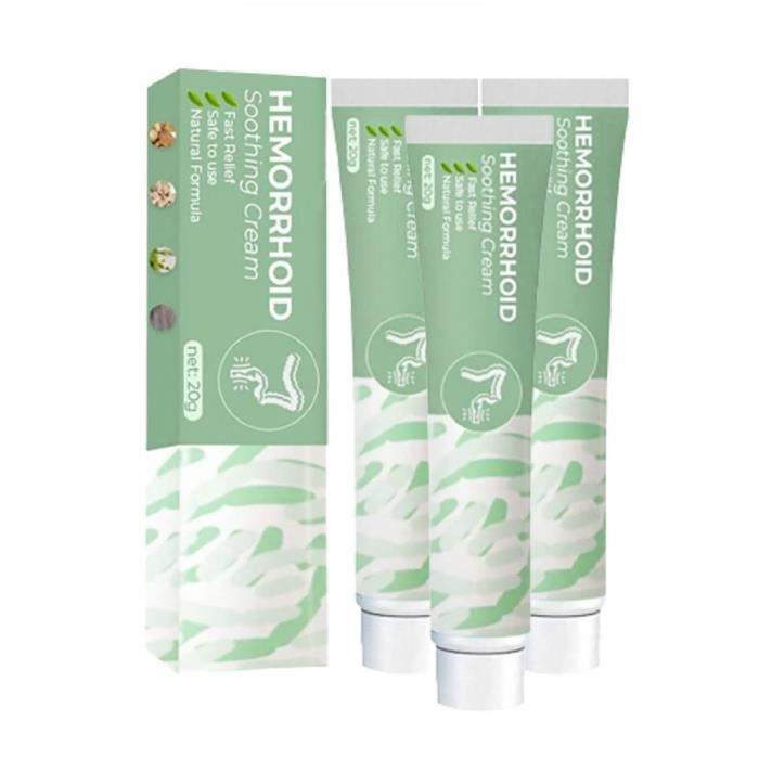 3Pcs,Crème Apaisante Pour Les Hémorroïdes De La,Naturel À Base De ...