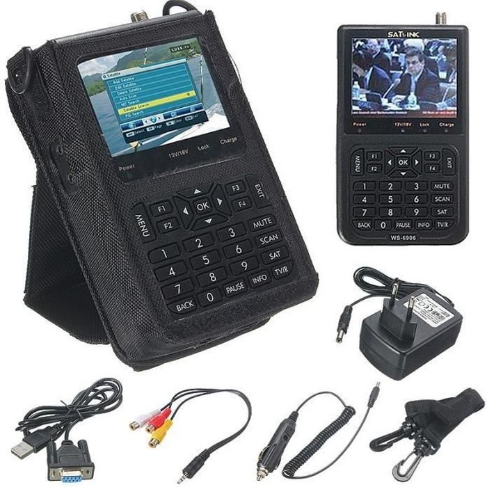 3.5 LCD Professionnel Pointeur satellite portable pour signaux ...