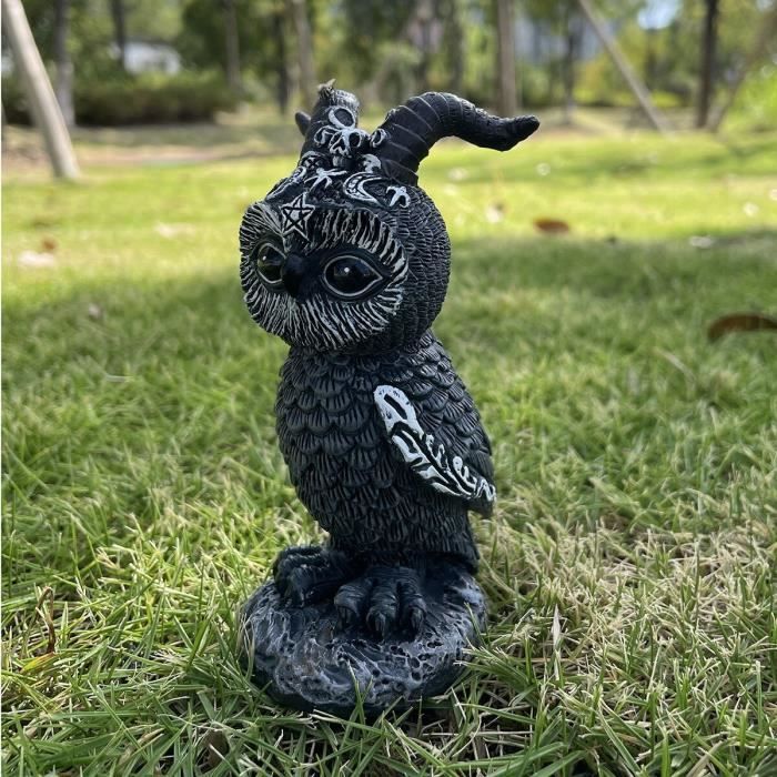 Statue de chat magique en résine, Figurines d'intérieur mignonnes ...