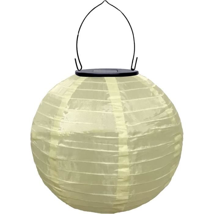 Lanternes Solaires Étanches De 20,3 Cm Pour Décoration D'Extérieur, Lanterne Traditionnelle À ...
