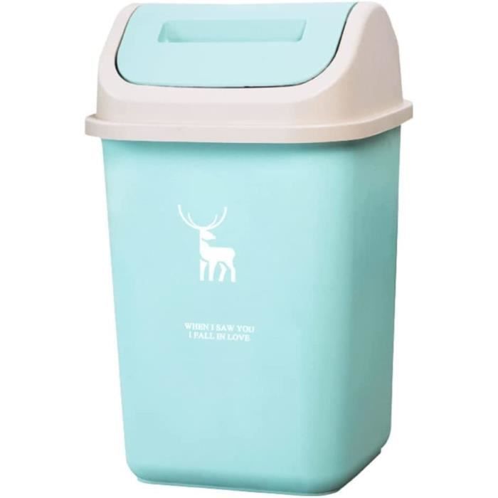 Poubelle 12L14L Carrée En Plastique Cuisine Poubelle 3.6 Gallons ...