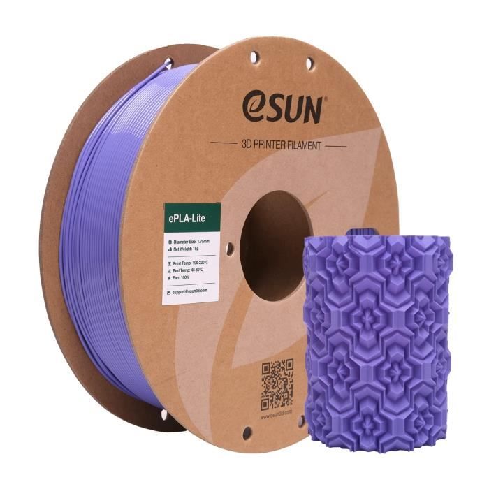 Pla Lite Filament 1.75Mm, Modifié Imprimante 3D Filament Pla, Précision ...