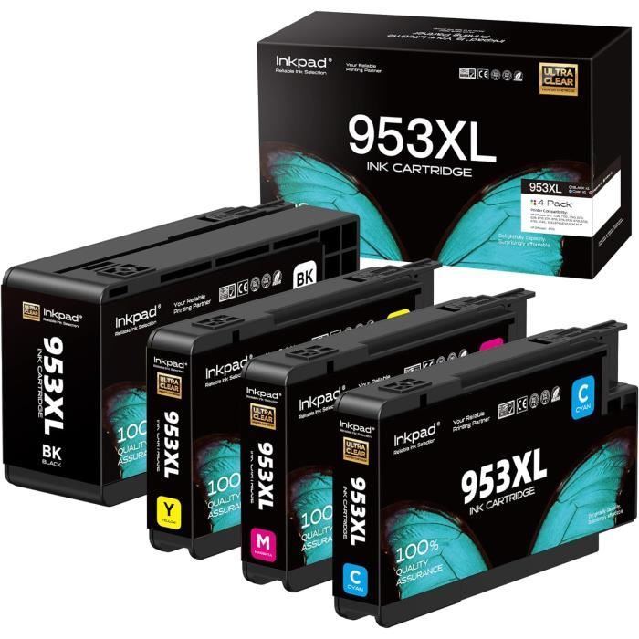 953Xl Cartouche D'Encre Pour Remplacer Les Cartouches Compatibles 953Xl ...