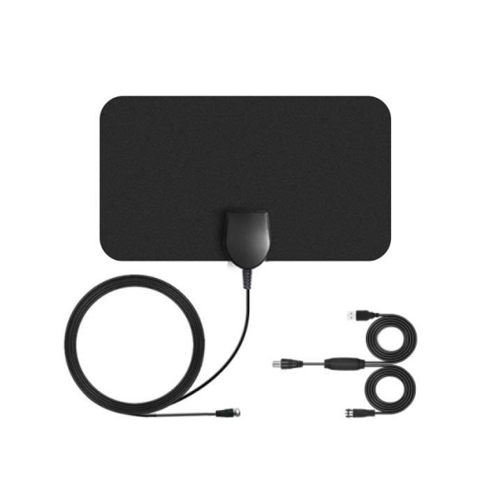 Antenne TNT Intérieure Antenne Numérique HDTV Aérienn - 50 Mile ...