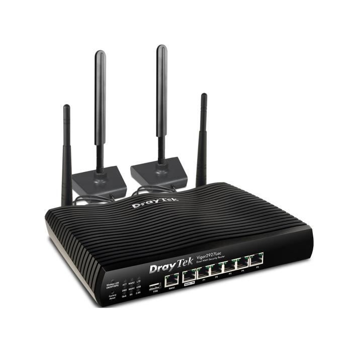 Routeur sans fil - Draytek - Vigor2927Lac - Bi-bande - 4 antennes ...