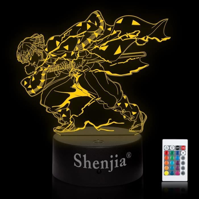 Demon Slayer 3D Led Character Night Light Commodity Lamp For Children'S ...