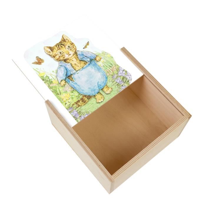 Boite Coffret en Bois - Tom Kitten Tom Chaton Illustration Enfant ...