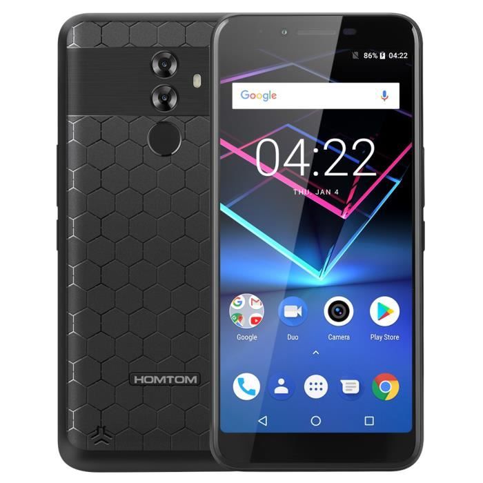 HOMTOM S99 Double caméra arrière Dual SIM Empreinte Digitale OTG Face ...