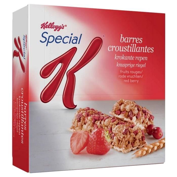 Kellogg's - Kellogg's Spécial K Barre Fruits Rouges (lot de 30 ...