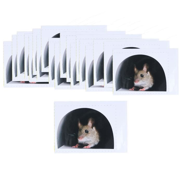 KIMISS Mouse Hole Wall Decals, Mouse Hole Wall Stickers Realistic for ...