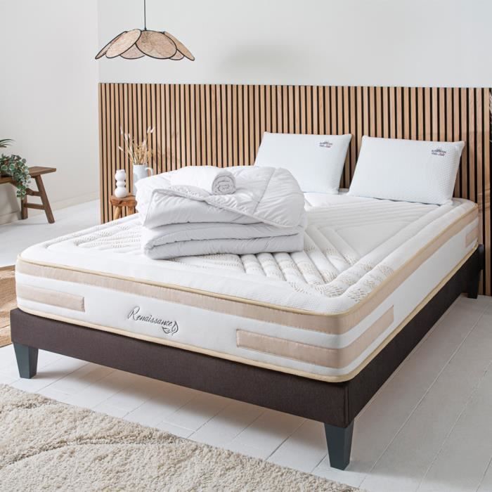 Matelas - MAISON AUBERTIN - Renaissance - 160 x 200 cm - Mémoire de ...