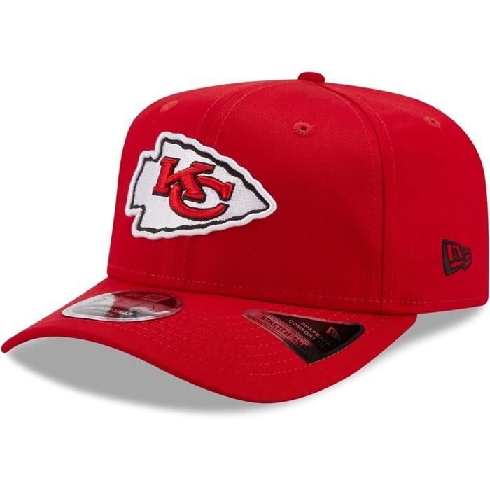 New Era Kansas City Chiefs NFL Team Colour Scarlet 9Fifty Stretch ...