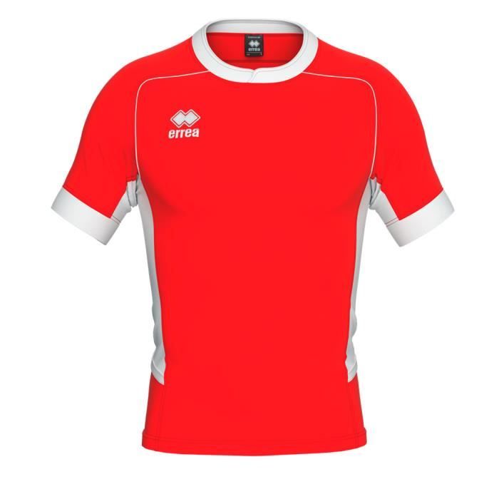 Maillot enfant Errea Shane - rouge/blanc - 11/12 ans - Cdiscount Sport