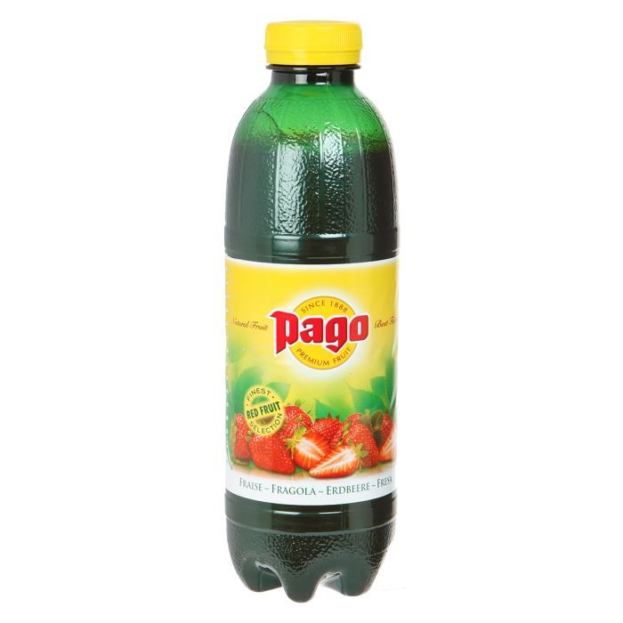 PAGO Boisson Fraise - Sucrée - Bouteille plastique - 0,75l - Cdiscount ...
