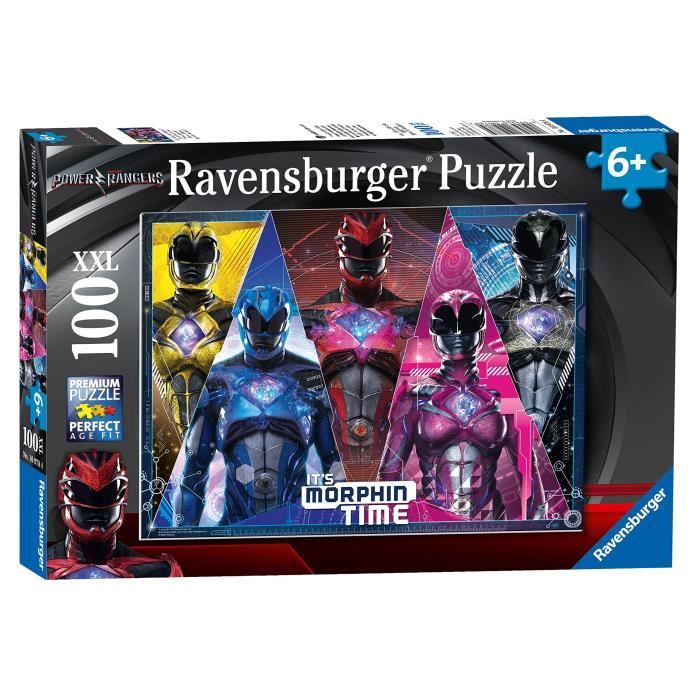 Ravensburger 100 Puzzle Power Rangers - The Games Company BYAXG ...