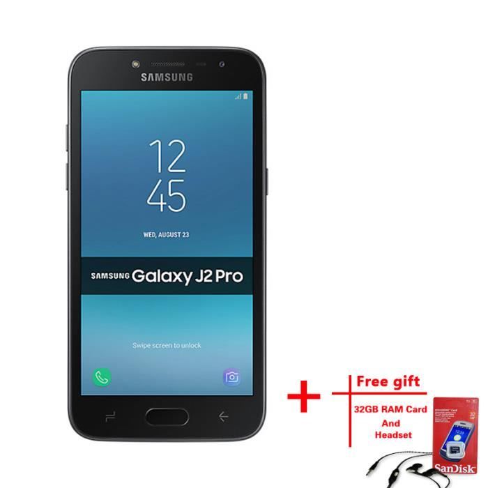 SAMSUNG Galaxy J2 Pro Noir 16Go Dual Sim - Cdiscount Téléphonie