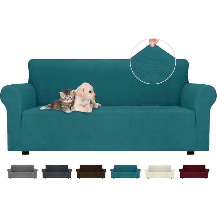 Extensible Housse Canapé 3 Places Universelle Housse De Canapé Avec ...