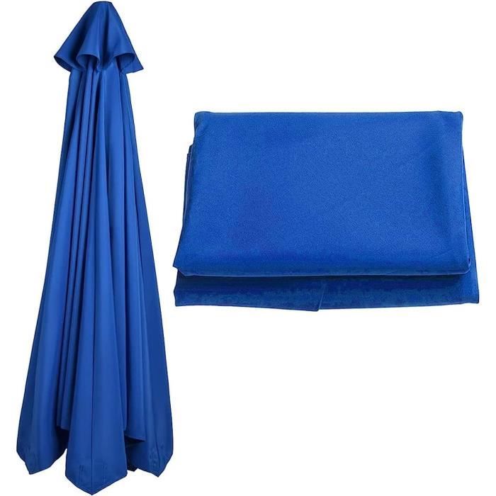 Toile de parasol de jardin - TRAHOO - 2.7M-3.0M - Bleu - Cdiscount Jardin