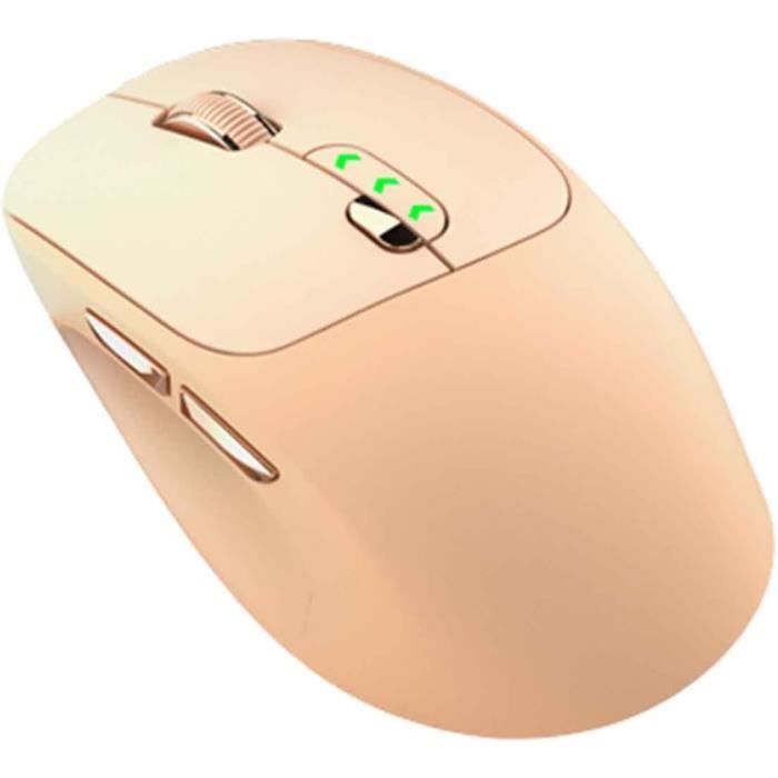 Souris Sans Fil Ergonomique Gaming Défilement Tactile Molette 4 ...