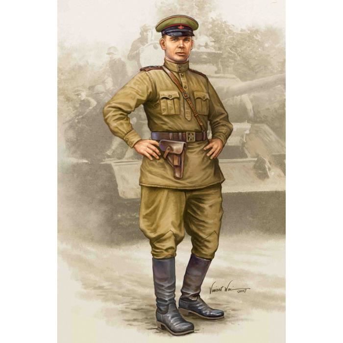 (TRU00704) - Trumpeter 1:16 - Soviet Officer Figure - Cdiscount Jeux ...