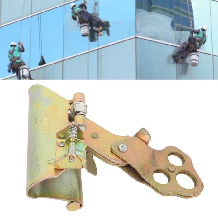 VGEBY Self-locking Rope Grab Anti-fall Device Rock Climbing - Cdiscount ...