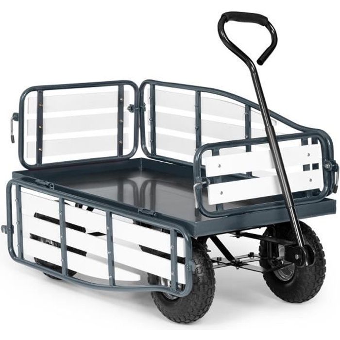 Waldbeck Ventura Chariot à main - Charrette de transport - Surface de ...