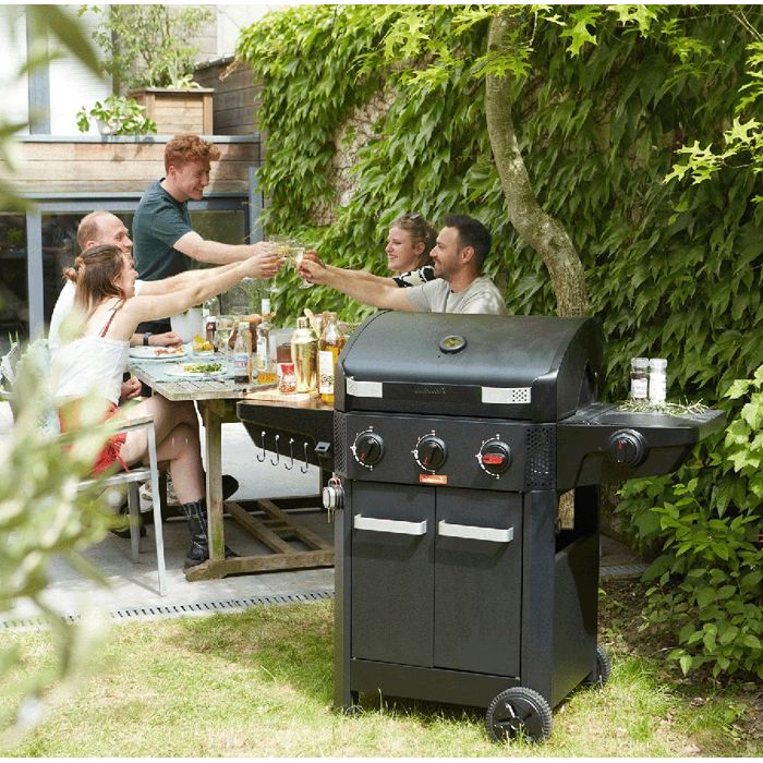 Barbecue à gaz 3 feux Barbecook Luca 312 - Cdiscount Jardin