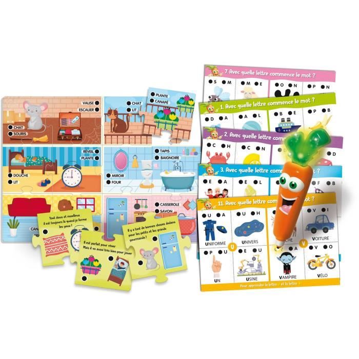 ABC - Stylo parlant - CAROTINA - Apprentissage de l'alphabet, Stylo ...