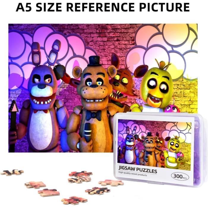 Fnaf Puzzle Fnaf En Bois Pour Brèche De Sécurité Des Cinq Nuits ...