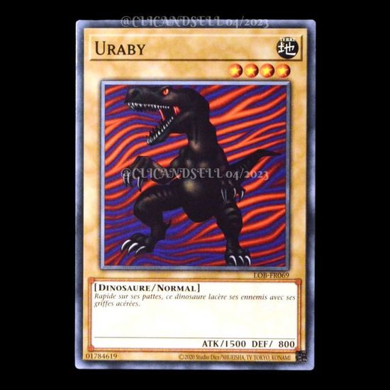 Carte YU-GI-OH LOB-FR069 Uraby - Cdiscount Jeux - Jouets