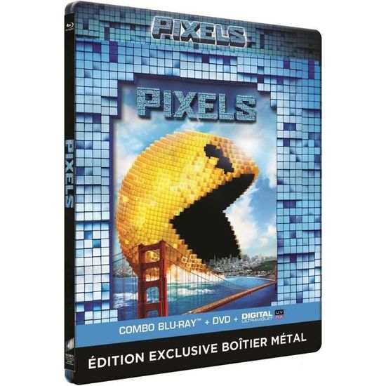 Pixels - Blu-ray Steelbook + Combo blu-ray + DVD - Cdiscount DVD