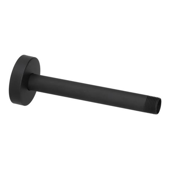 NPT 20mm Shower Arm 6 Inch Dark Wall Mounted Black Shower Head ...