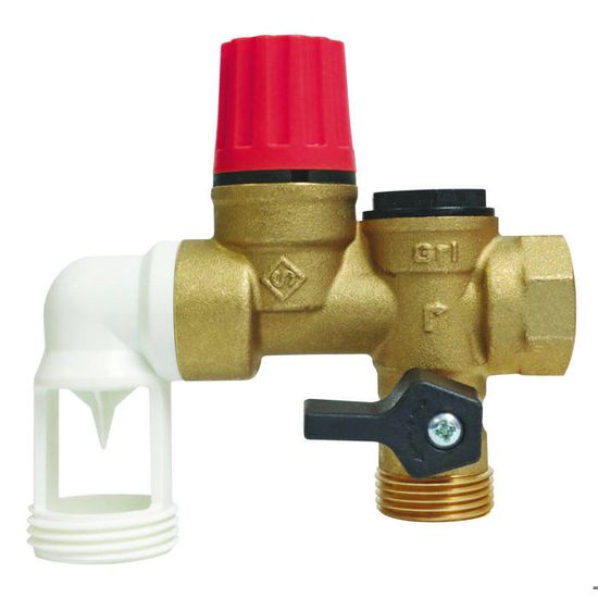 Groupe de sécurité inox coudé pour eau agressive - Cdiscount Bricolage