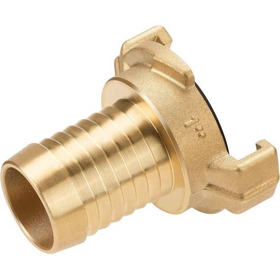 Raccord Geka (1 Pouce) Pièce de Tuyau à raccord Rapide, raccord Haute Pression en Laiton, buse 1 ...